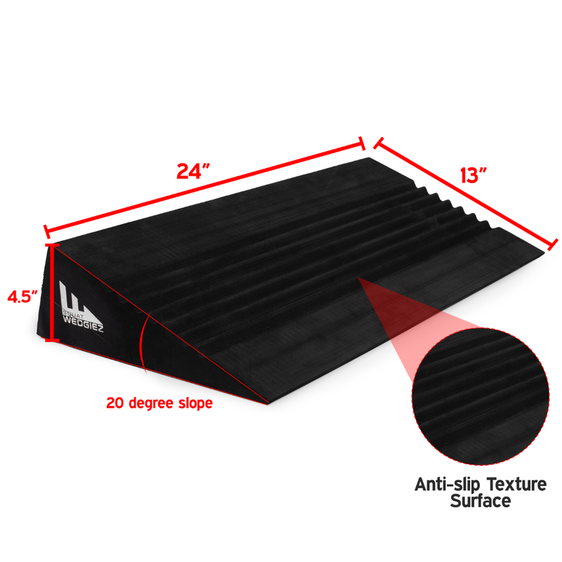 SumoWedgie 20 Degree Wide Slant Board - Squat Wedgiez
