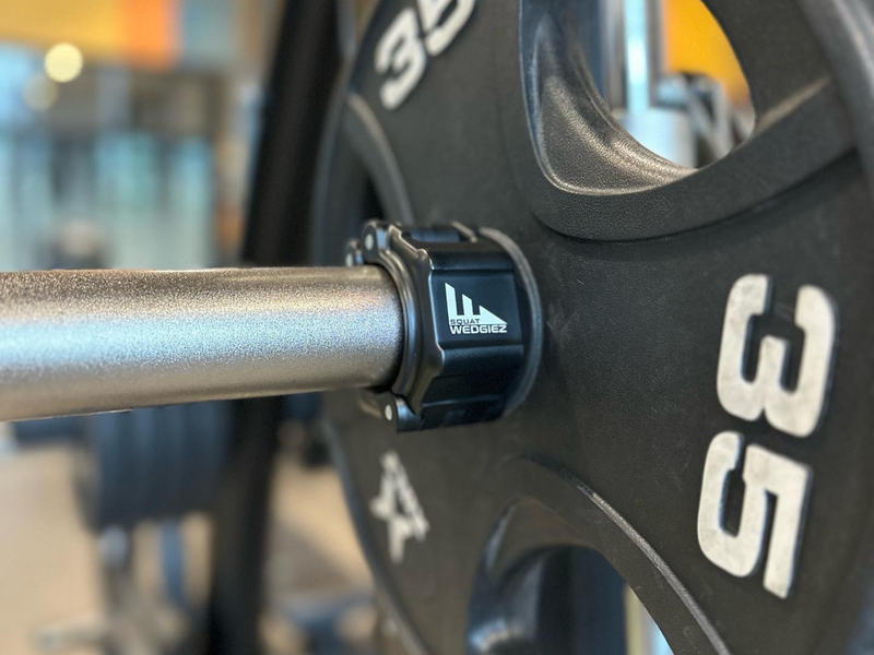 Quick Release Olympic Barbell Collars - Squat Wedges